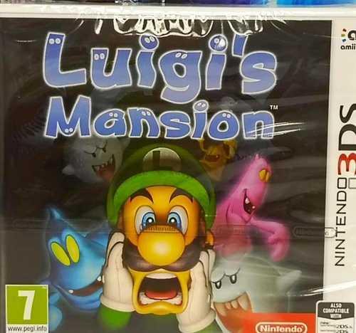 Luigi's Mansion 3DS, английская версия