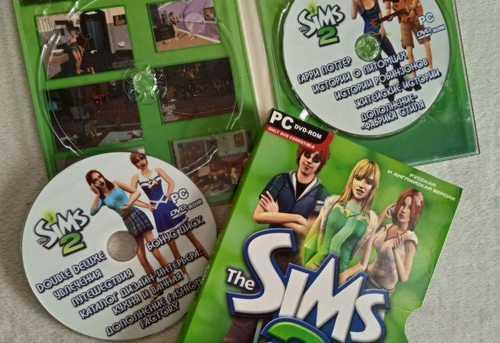 Диск Sims 2 компьютерная игра dvd