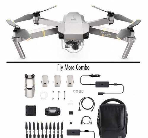 Dji mavic pro platinum fly more combo