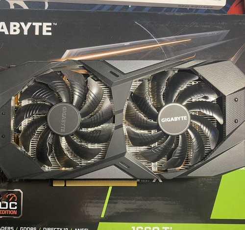 Видеокарта gigabyte GTX 1660ti