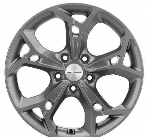 Khomen Wheels KHW1702 7x17 5x114.3 ET48.5 DIA67.1 G-Silver