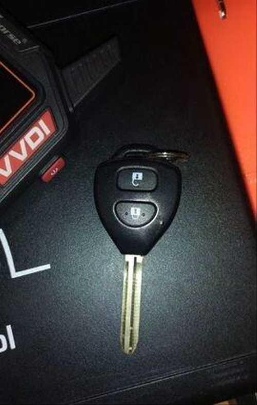 Корпус Ключа Toyota RAV4 две кнопки