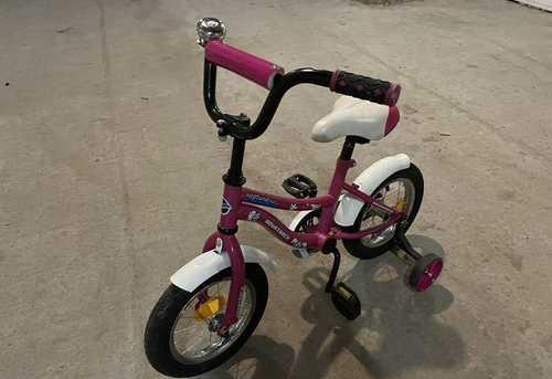 Велосипед детский Novatrack "Neptune", розовый, 12
