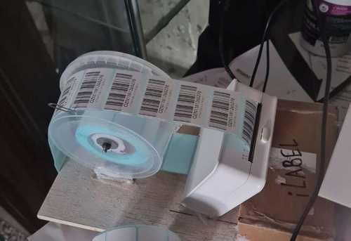 Машинка для печати этикеток. Термопринтер