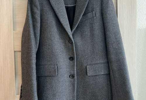 Пальто из шерсти Zara