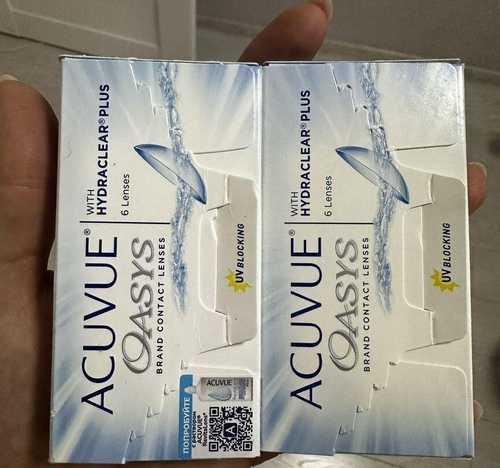 Линзы контактные acuvue oasys двухнедельные