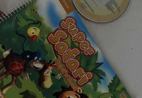 Super safari 2 pupil's book с 2 дисками новые