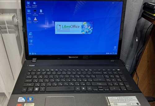 17.3" Packard Bell EasyNote LS11, 250 ГБ, Core i3-2310M, RAM 4 ГБ, ATI Radeon HD 6650M 1 ГБ