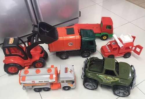 Игрушки (машинки,трактор),длина от 35см-40см