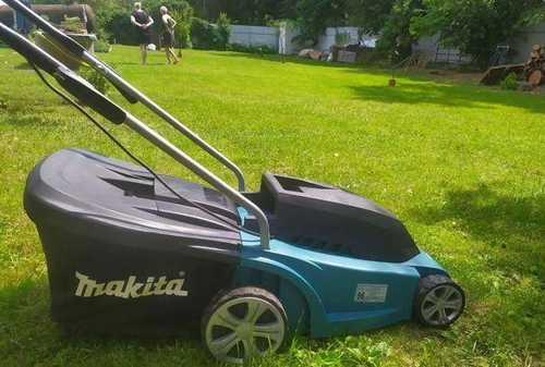 Газонокосилка электрическая makita