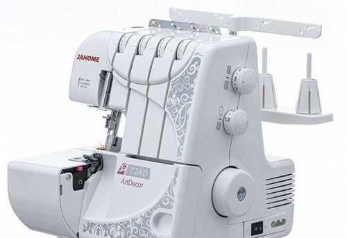 Оверлок janome 724D