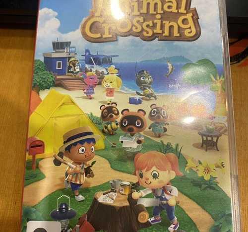 Animal crossing new horizons картридж