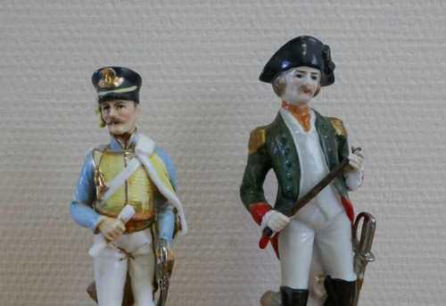 Фарфоровые статуэтки Солдаты Наполеона