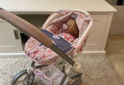 Кукольная коляска baby born с куклой