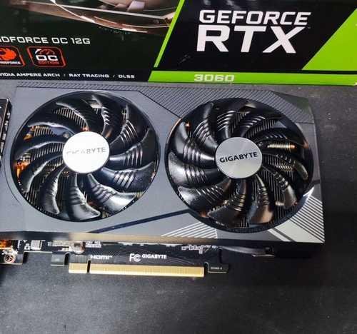 Видеокарта Gigabyte RTX3060 12GB новая