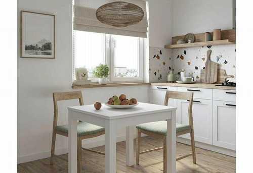 Кухонный стол раскладной IKEA белый новый