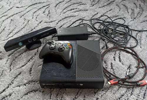 Приставка Xbox 360 с датчиком Kinect
