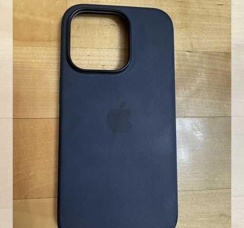 Чехол Apple iPhone 14 Pro Silicone Case (синий)