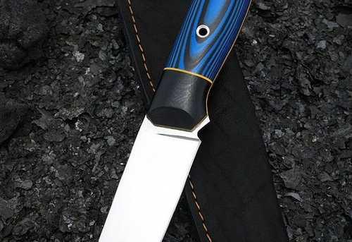 Нож №15 Elmax цм микарта синяя + черная
