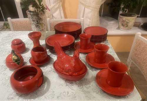 Чайно столовый сервиз югославия керамика
