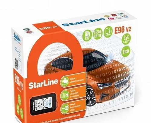 StarLine E96 v2 BT ECO 2CAN+4LIN 2SIM GSM Новая