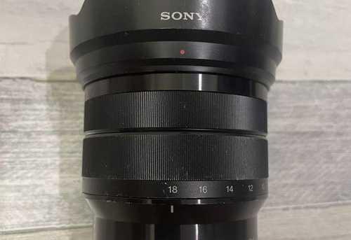 Обьектив широкоугольный Sony 10-18mm f4