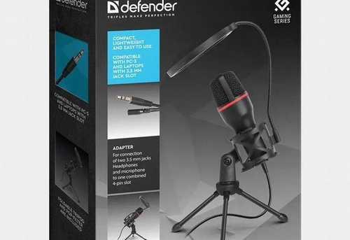 Игровой стрим микрофон Defender Forte GMC 300