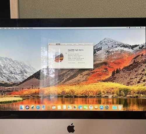 Apple iMac 21,5 Core i3, 500gb