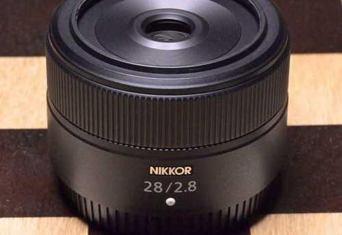 Объектив Nikkor z 28mm f/2.8