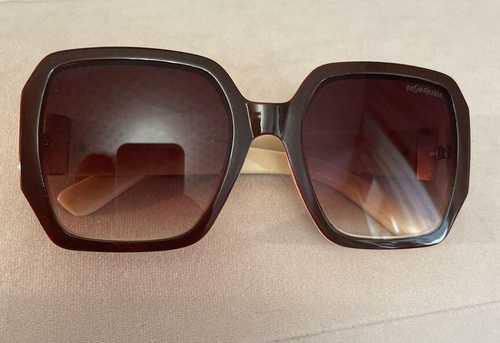 Солнцезащитные стильные очки YSL, градиентные