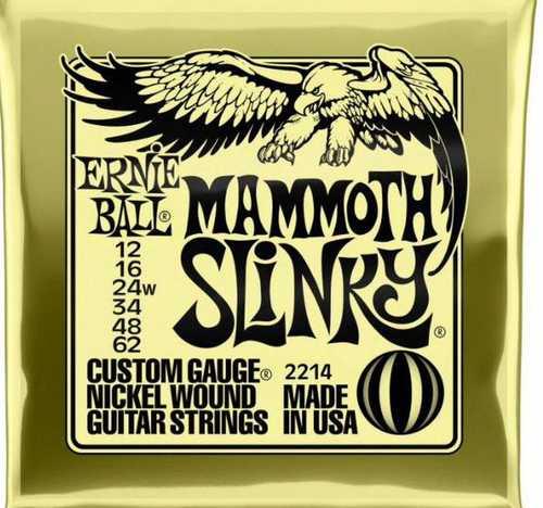 Ernie Ball 12-62 2214 Mammoth Slinky струны