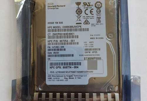 300Gb 15K SAS HP EH000300jwcpk 12G SFF HDD