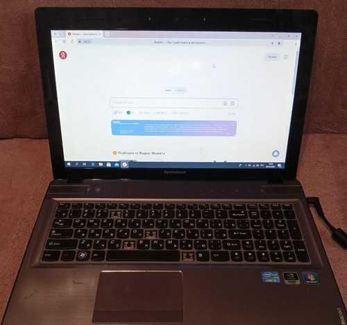 Ноутбук lenovo ideapad Y570