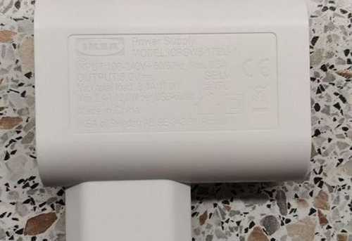 Зарядное устройство Икеа IKEA 3 usb