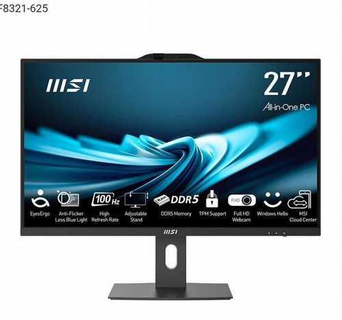 9S6-AF8321-625, Моноблок MSI PRO AP272P 14M 27" Mono