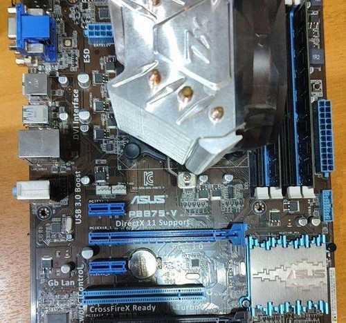 Мат. плата asus P8B75-v, проц. Xeon 1240v2, озу 16