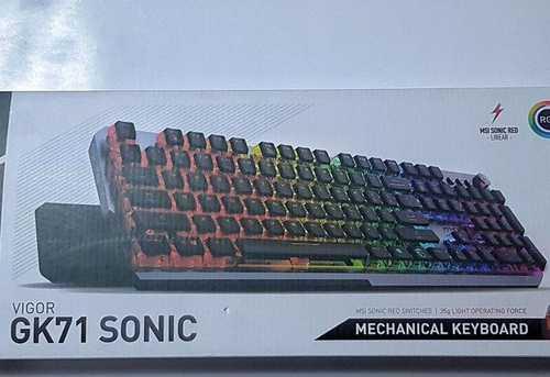 Механическая клавиатура MSI Vigor GK71 sonic