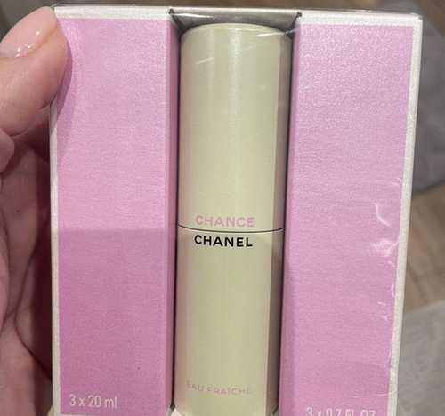 Chanel chance eau fraiche 20мл оригинал   кофр