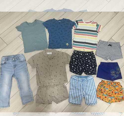 Пакет летних вещей h&m zara baby go