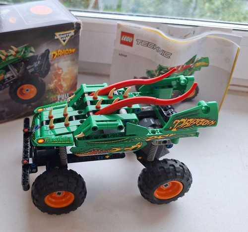 Lego Technic 42149 Monster Jam иннерционный