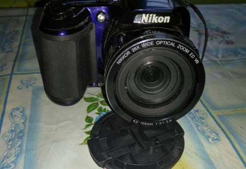 Компактный фотоаппарат бу nikon coolpix L 810