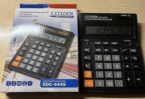 Калькуляторы citizen SDC-444S и SDC-414N