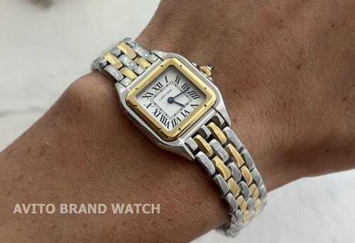 Часы женские Cartier Panthere 22 mm steel & gold