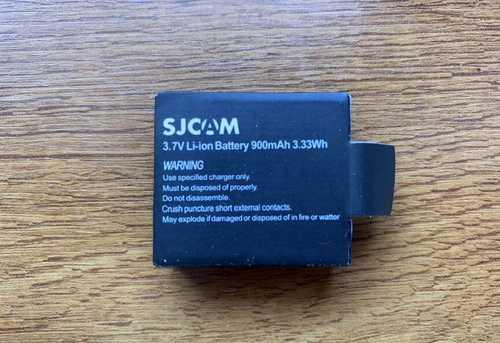 Аккумулятор sjcam емкостью 900 мАч