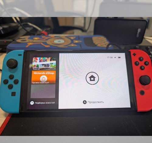 Nintendo switch oled прошитая