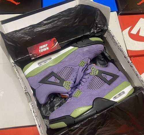 Крoccoвки зимниe Nike Air Jоrdan 4 Canyon Purple