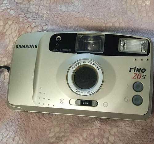 Пленочный фотоаппарат samsung fino 20s