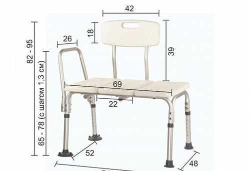 Стул д/ванной Guangdong Dayang Medical BS Bench