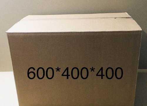 Пятислойная картонная коробка 600*400*400 мм