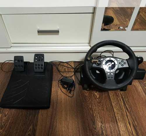 Игровой руль logitech driving force pro 900